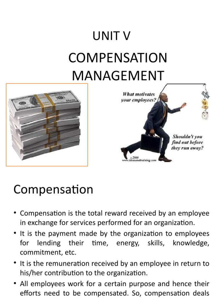 HR Unit V | PDF | Cost Of Living | Compensation And Benefits