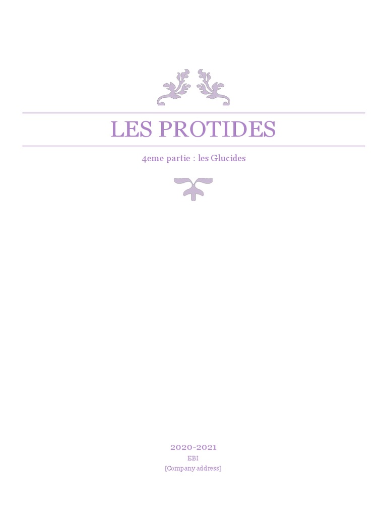 Glucides : Structure, Types et Rôles | PDF | Glucide | Amidon