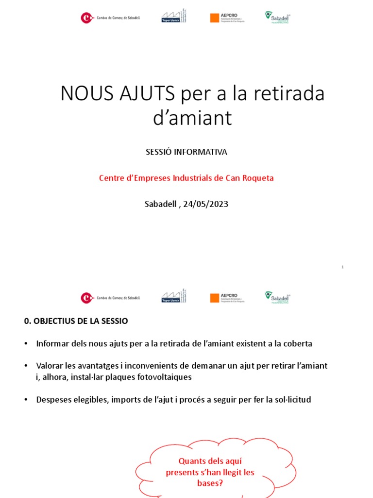 Retirada Amiant | PDF