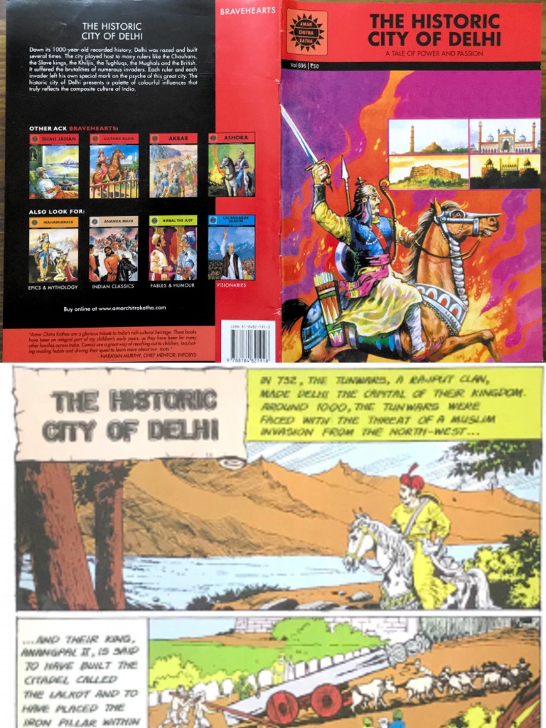 Historic City of Delhi - PDF (Anant Pai, Amar Chitra Katha) (Z-Library ...