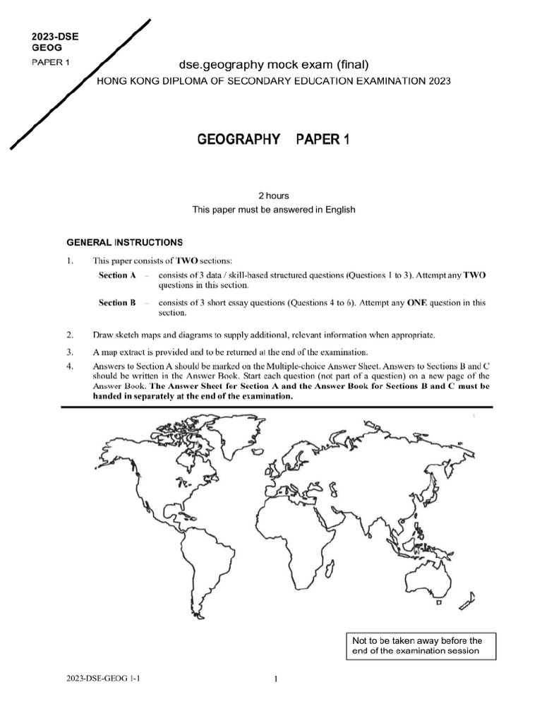 Final Geo G Mock | PDF