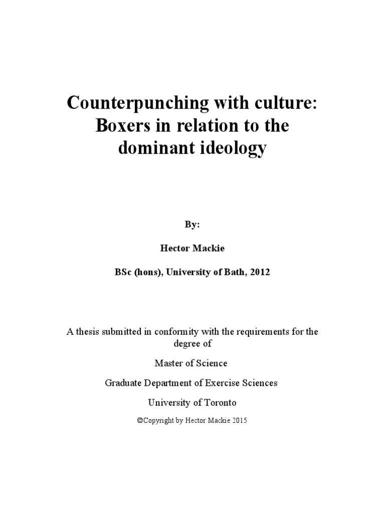 MACKIE, Hector - Counterpunching With Culture - Dissertação (2012 ...