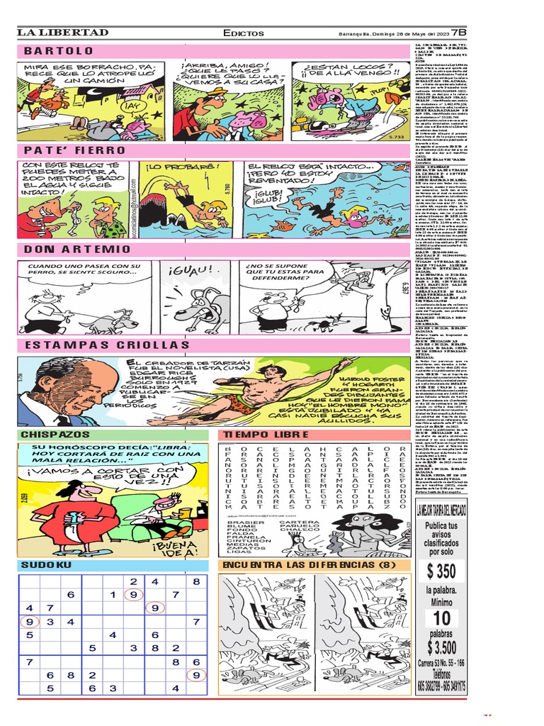 7B - Domingo 28 de Mayo de 2023 | PDF