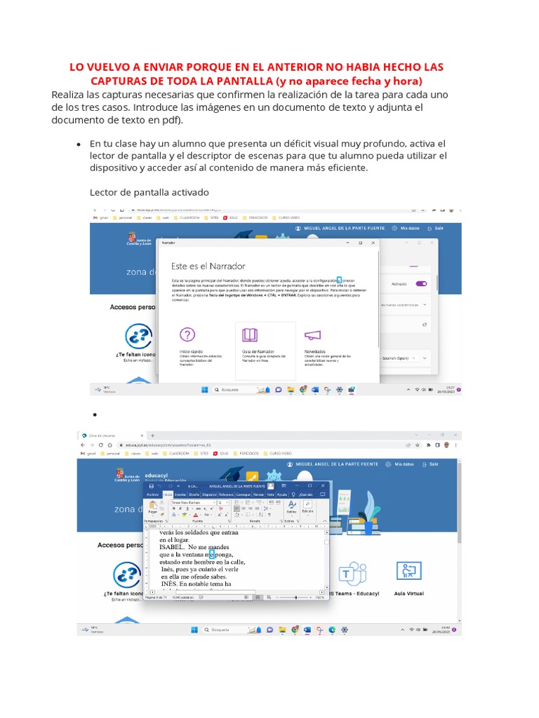 Tarea b2 5 Capturas Completas | PDF