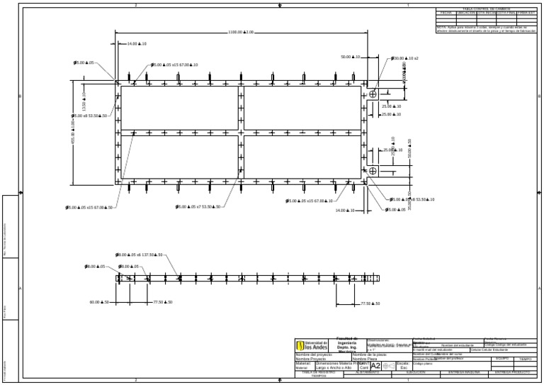 Mallas Planos 1 Plano 1 | PDF | Ciencias fisicas | Ingeniería