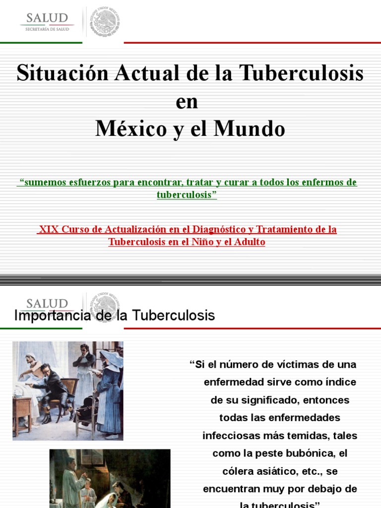 1 Situación Epidemiológica de La TB UAM | PDF | Tuberculosis | Politica de salud