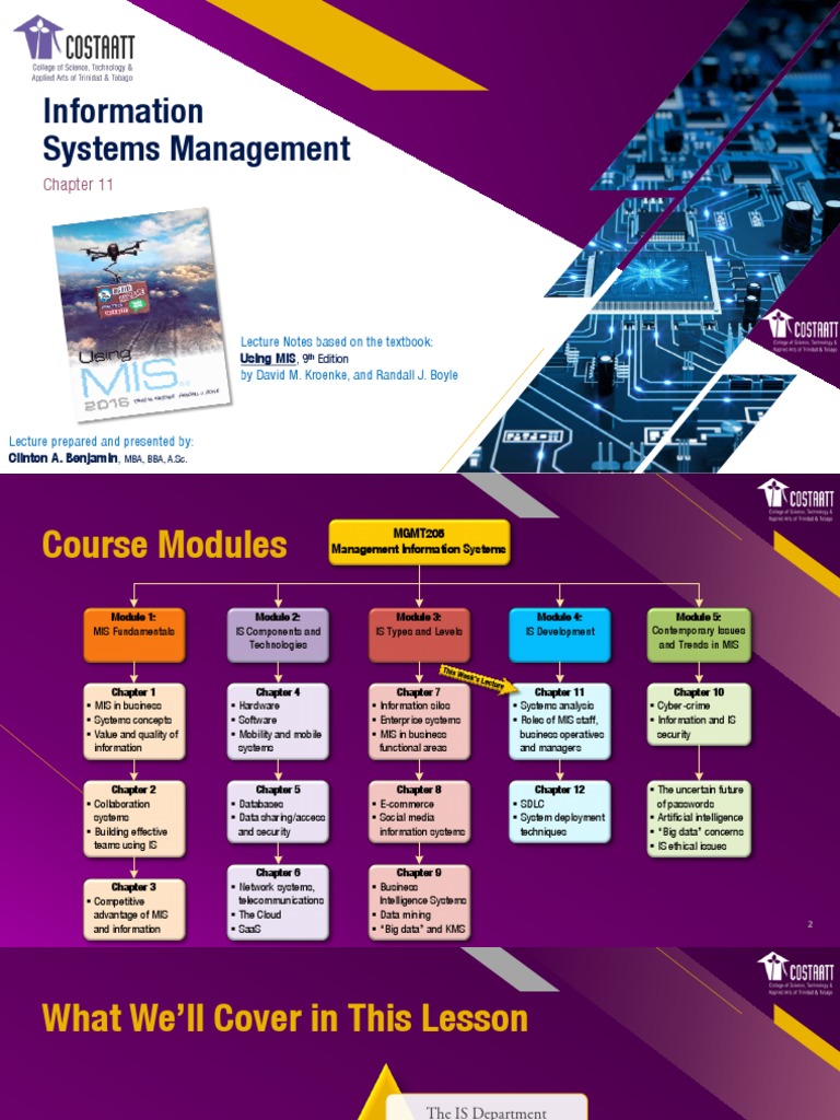 Chapter 11 - Information Systems Management | PDF | Information System | Outsourcing