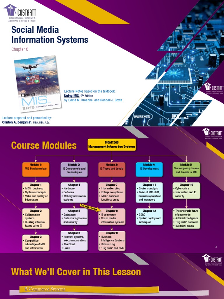 Chapter 8 - Social Media Information Systems | PDF | E Commerce | Online Shopping
