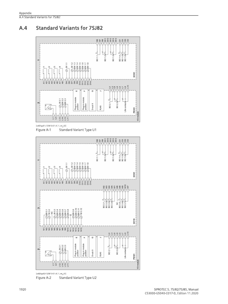 15 SIP5 - 7SJ82 - V08.40 - Manual - C017-D - En-Print | PDF