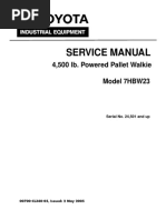 8HBW23 Operator Manual | PDF | Forklift | Elevator