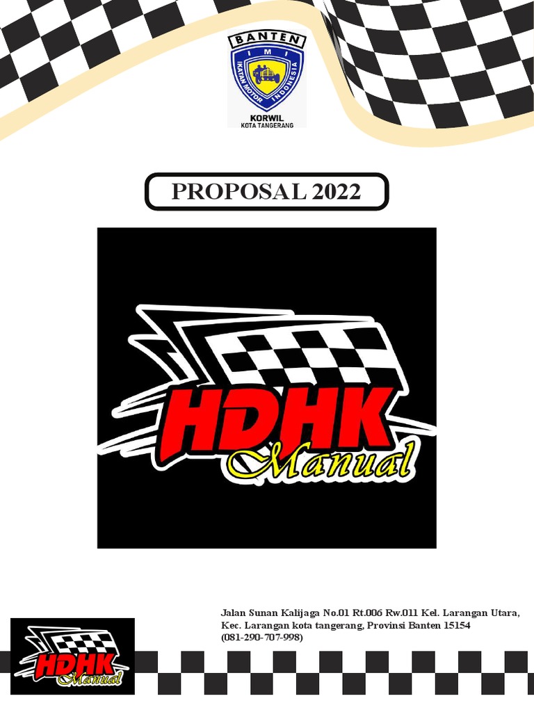 Proposal Sponsorship Kejurnas The Brotos Vespa Race 2022 - HDHK Manual ...