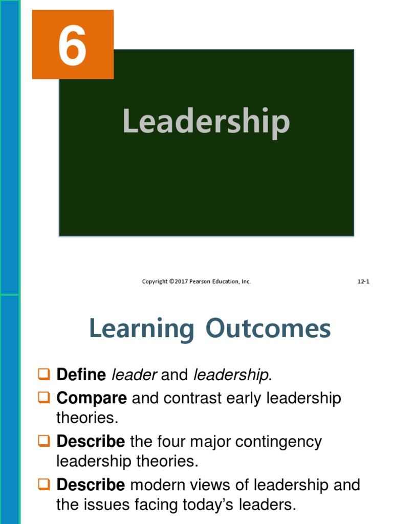 Chapter 6 Leadership | Download Free PDF | Leadership ...