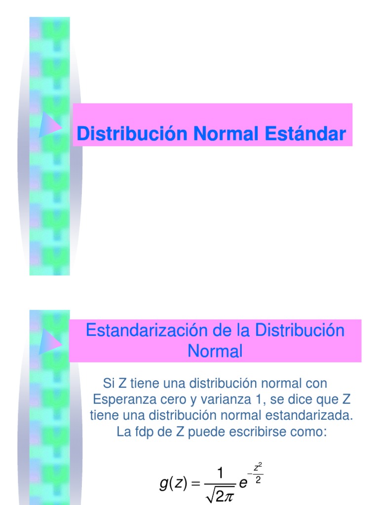 Distribucion_Normal_Estandar_Distribucio | PDF | Distribución normal ... Distribucion_Normal_Estandar_Distribucio | PDF | Distribución normal ...