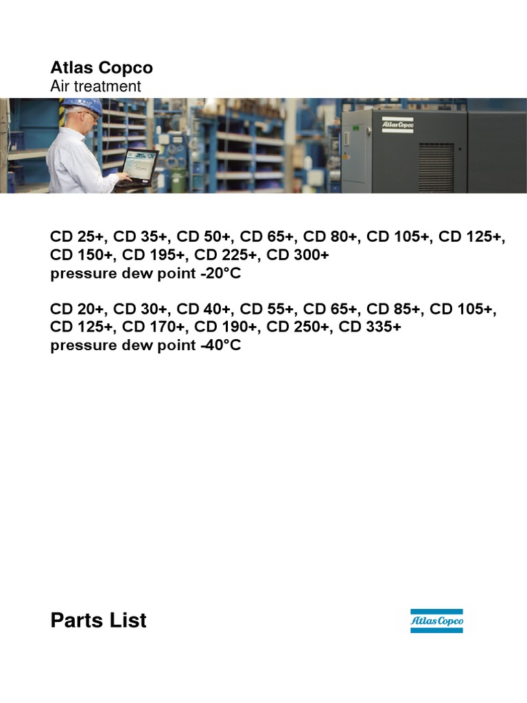 Atlas Copco: Parts List | PDF