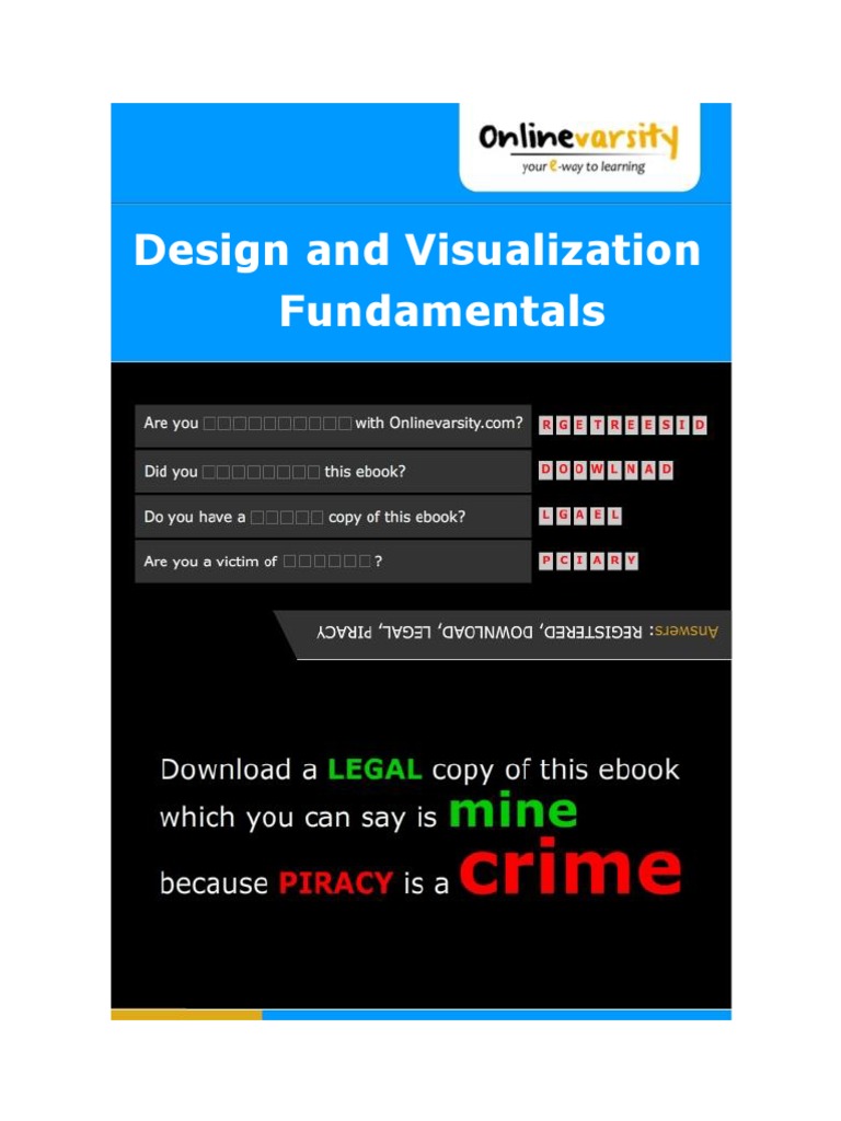 Design and Visualization Fundamentals - D | PDF | Shape | Color