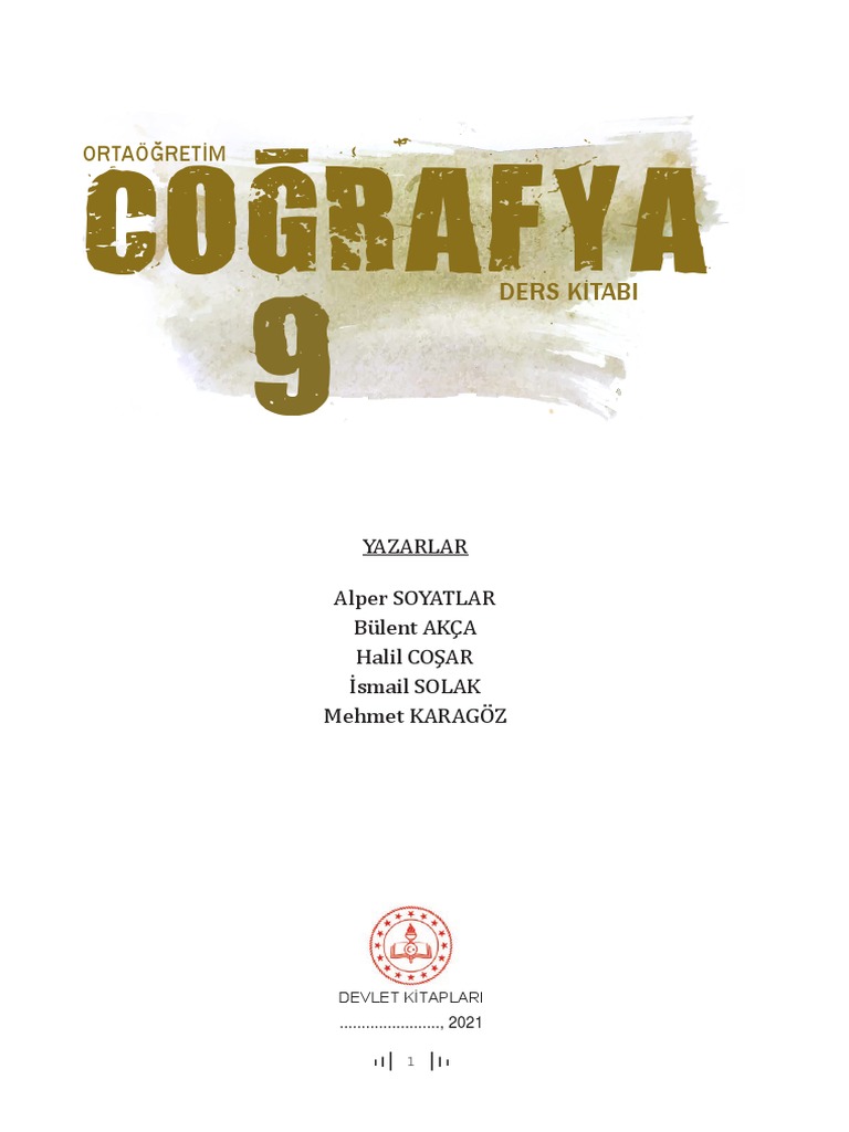 Coğrafya 9.sinif Meb 2022 2023 | PDF