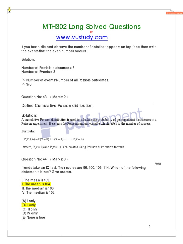 MTH302 Midterm Solved Subjective With Reference by Uzair | PDF ... MTH302 Midterm Solved Subjective With Reference by Uzair | PDF ...