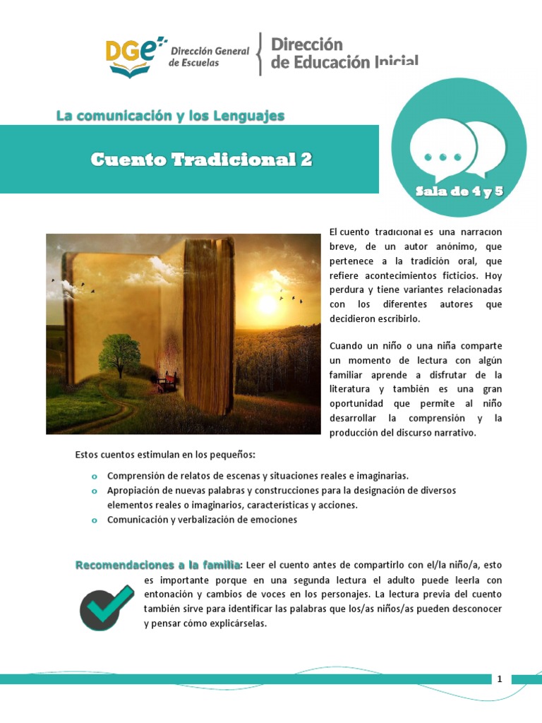 Cuento Tradicional 2 | PDF | Cuentos | Narración