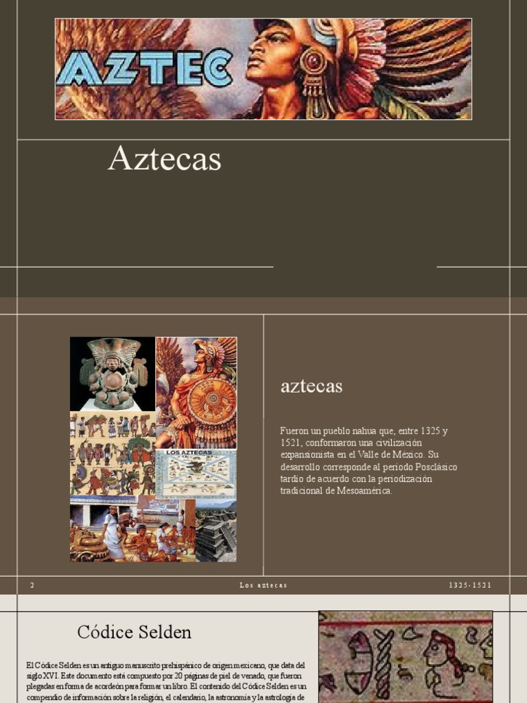 Diapositivas Aztecas | PDF | Américas | México