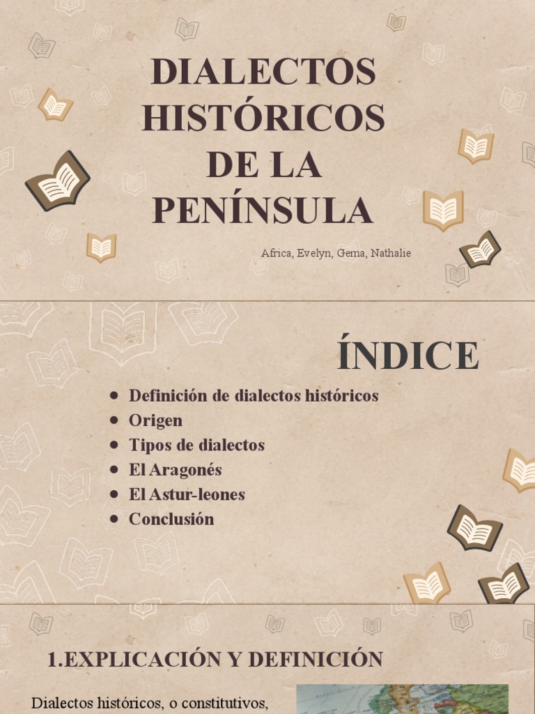 Dialectos Históricos de La Península | PDF | Dialecto | Lengua española