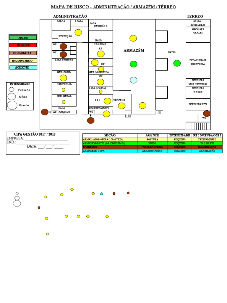 Modelo Mapa de Risco | PDF