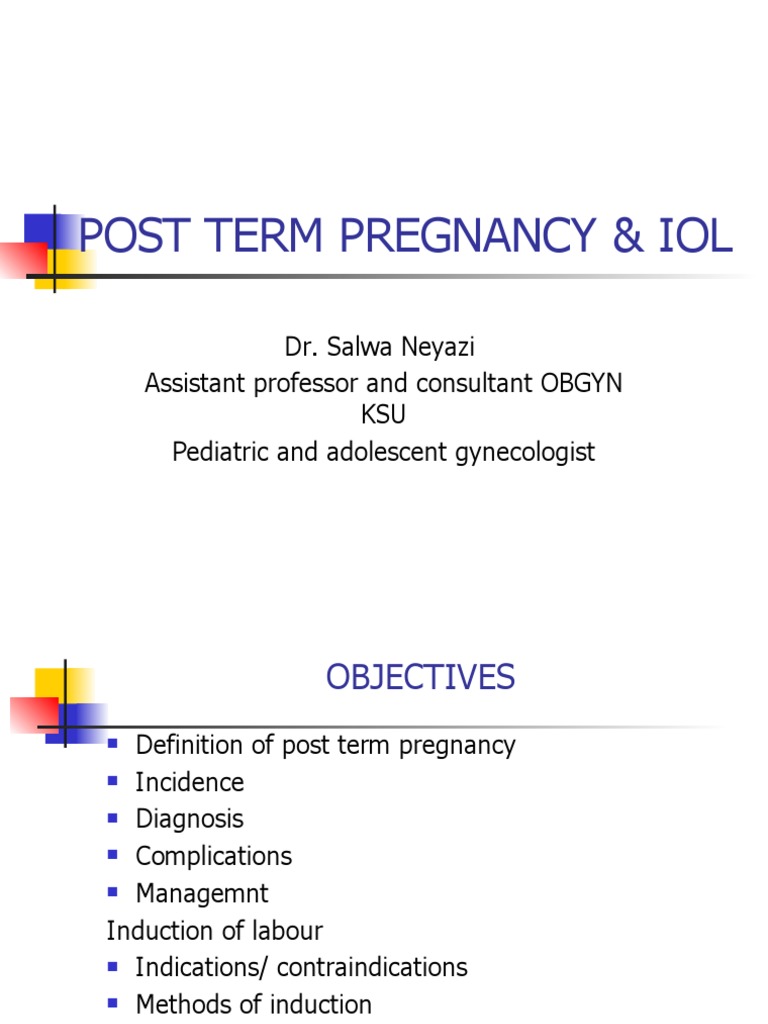 2-Post Term | PDF | Childbirth | Pregnancy