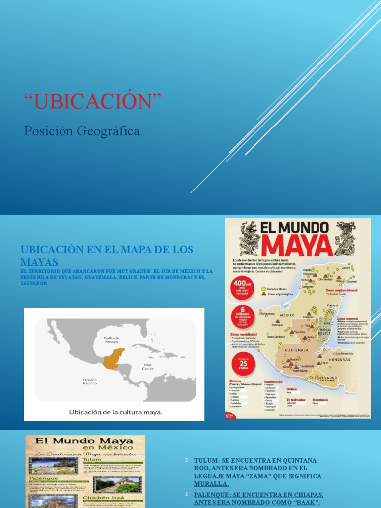 Ubicacion de Los Mayas | PDF