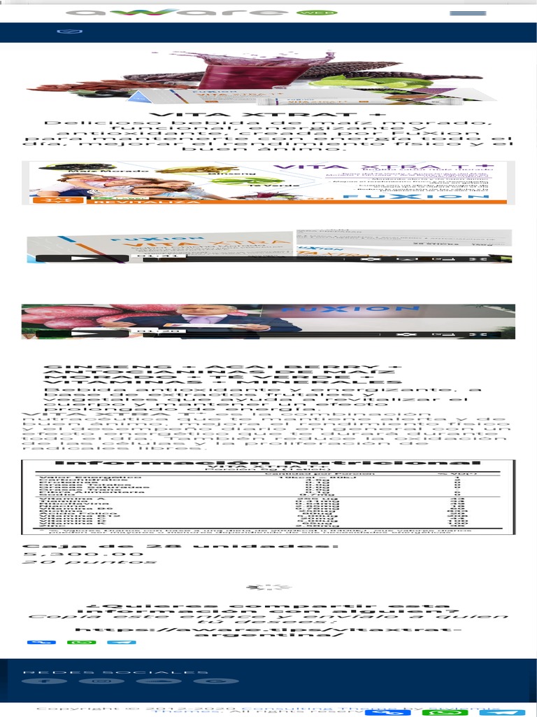 Vitaxtrat+ - Aware | PDF