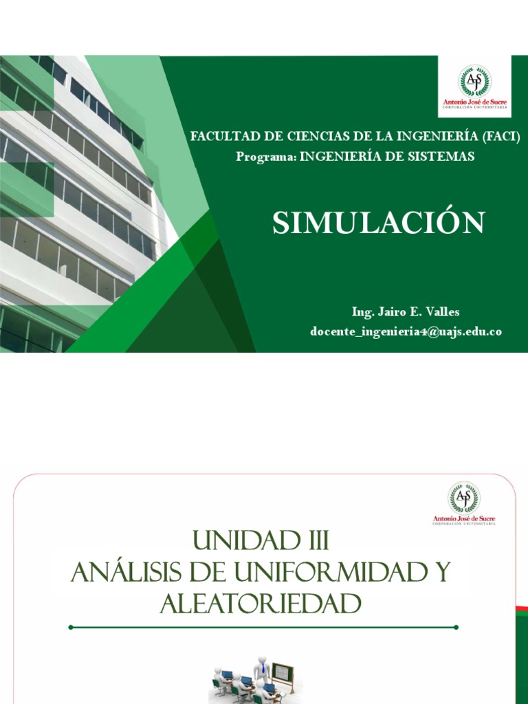 Unidad 3 Análisis de Uniformidad y Aletoriedad | PDF | Aleatoriedad ...