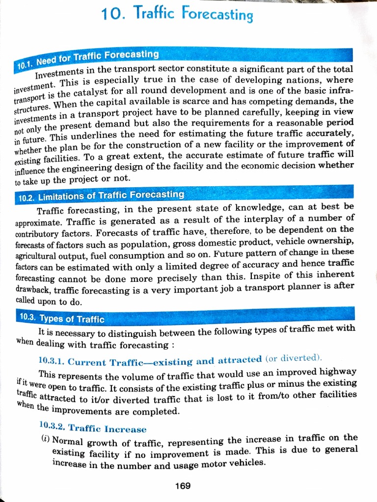 Traffic Forecasting Pdf Physical Sciences