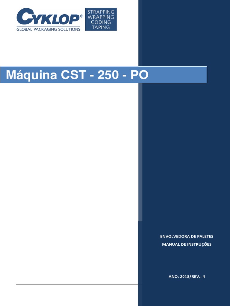Cst-250-Po (NR.12) (Rev.4) | PDF | Eletricista | Máquinas