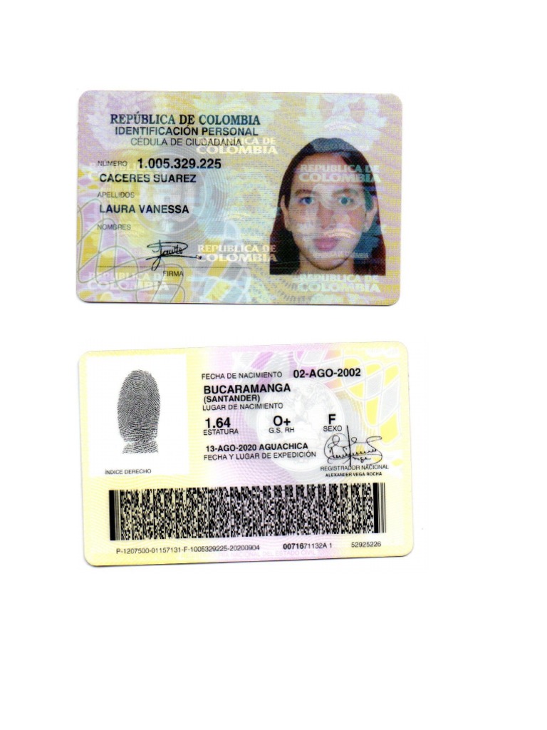 Cedula Laura Merged-1 | PDF