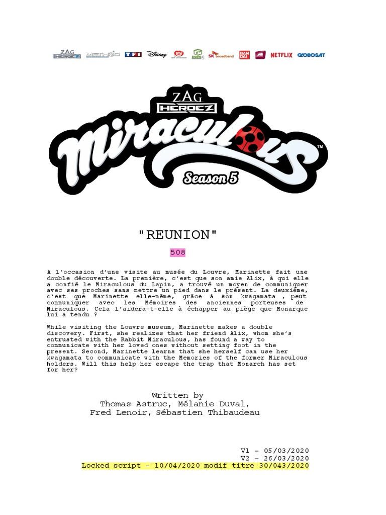 MLB - 508 - Reunion Ex Protection - Locked Script - 10 Modif 30 04 2020 - VA | PDF