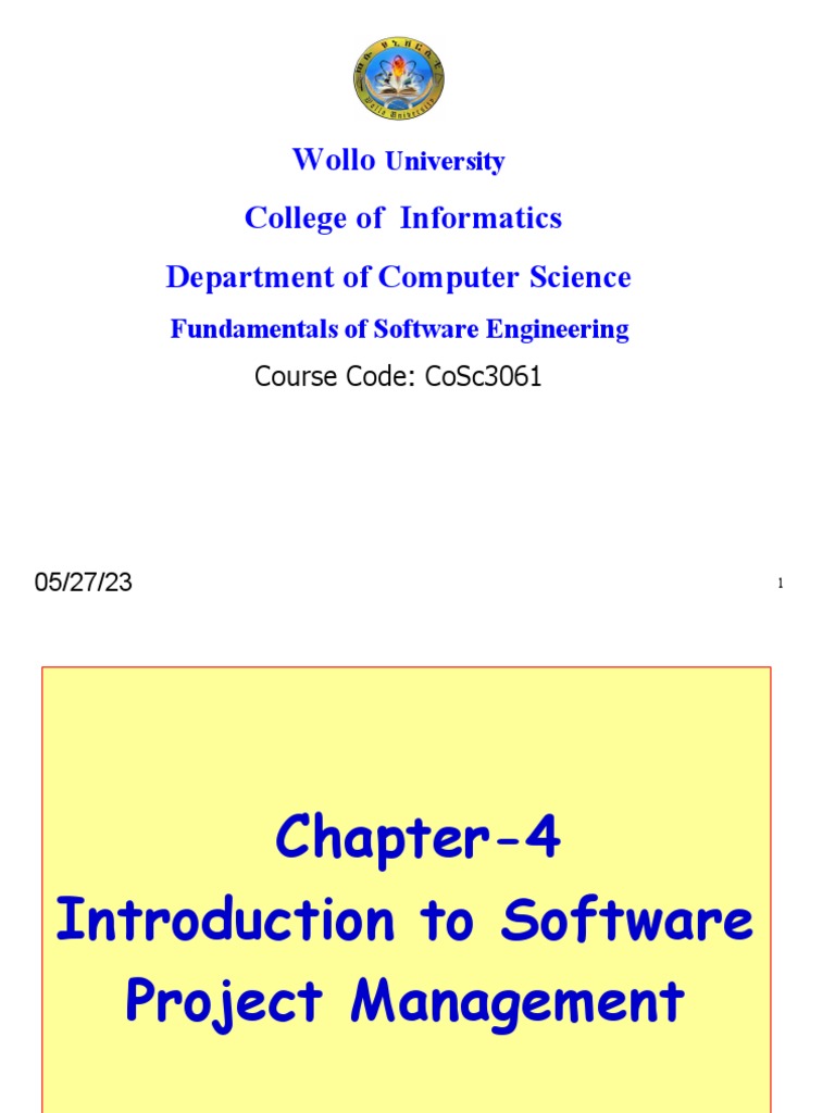 4 chapter-SPM-4 | PDF | Project Management | Risk
