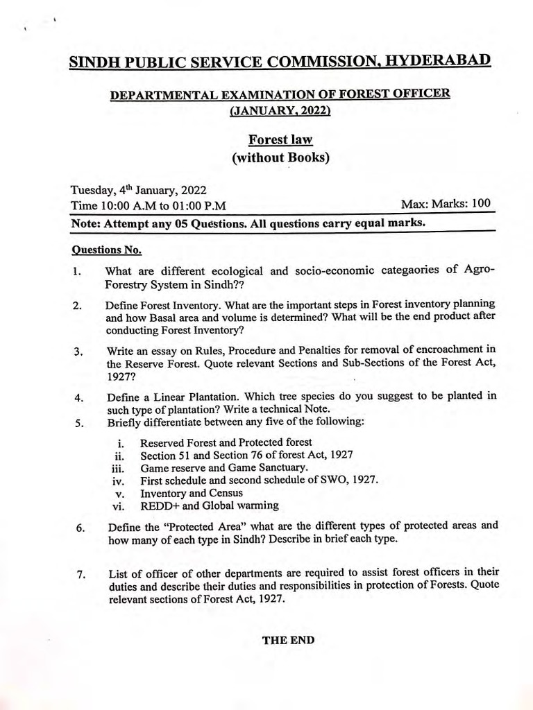 Forest Law | PDF