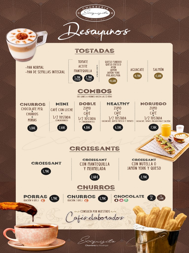 Carta Desayunos | PDF