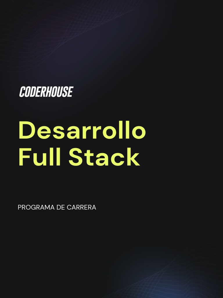 Carrera de Desarrollo Full Stack | PDF | Script Java | Red mundial