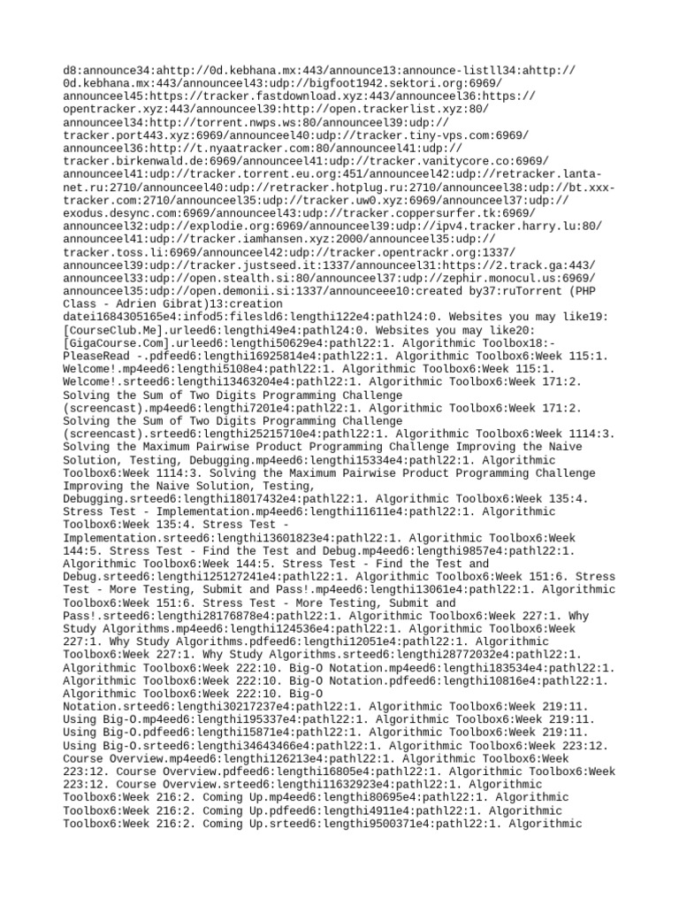CourseClub - Me-Coursera - Data Structures and Algorithms Specialization | PDF | Computing ...