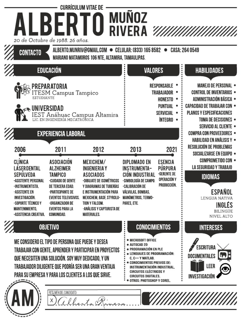 Alberto CV 2021 | PDF