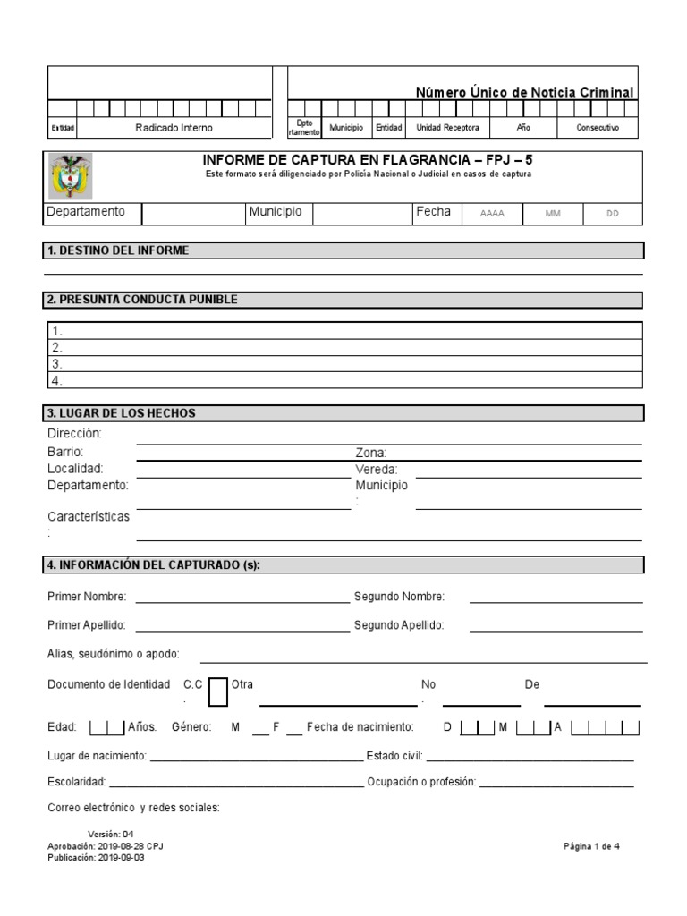 FPJ-5-Captura-en-flagrancia-v4 | PDF