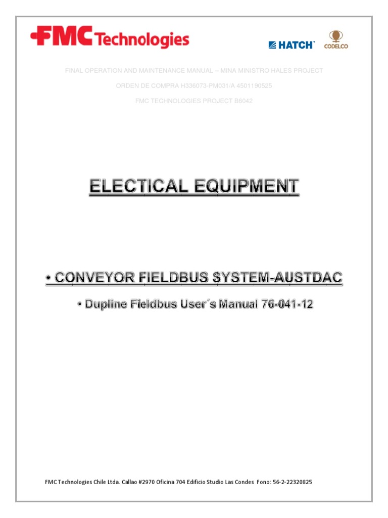 Conveyor Dupline FieldBus System | PDF | Modulation | Programmable ...