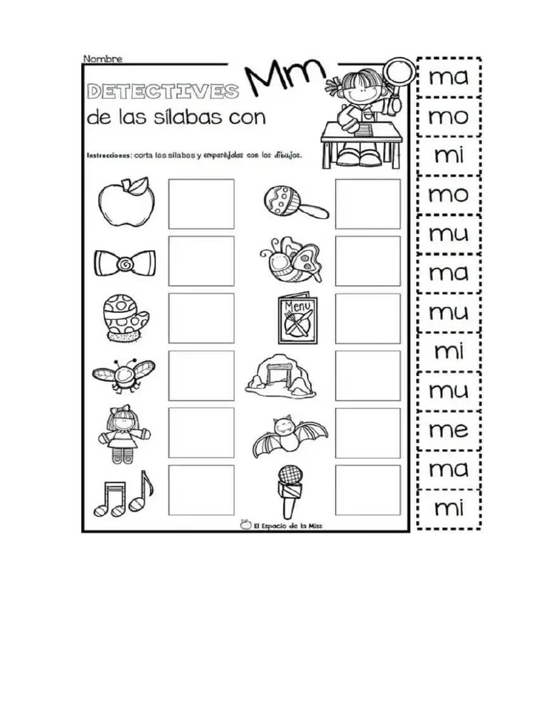 Sílabas M | PDF