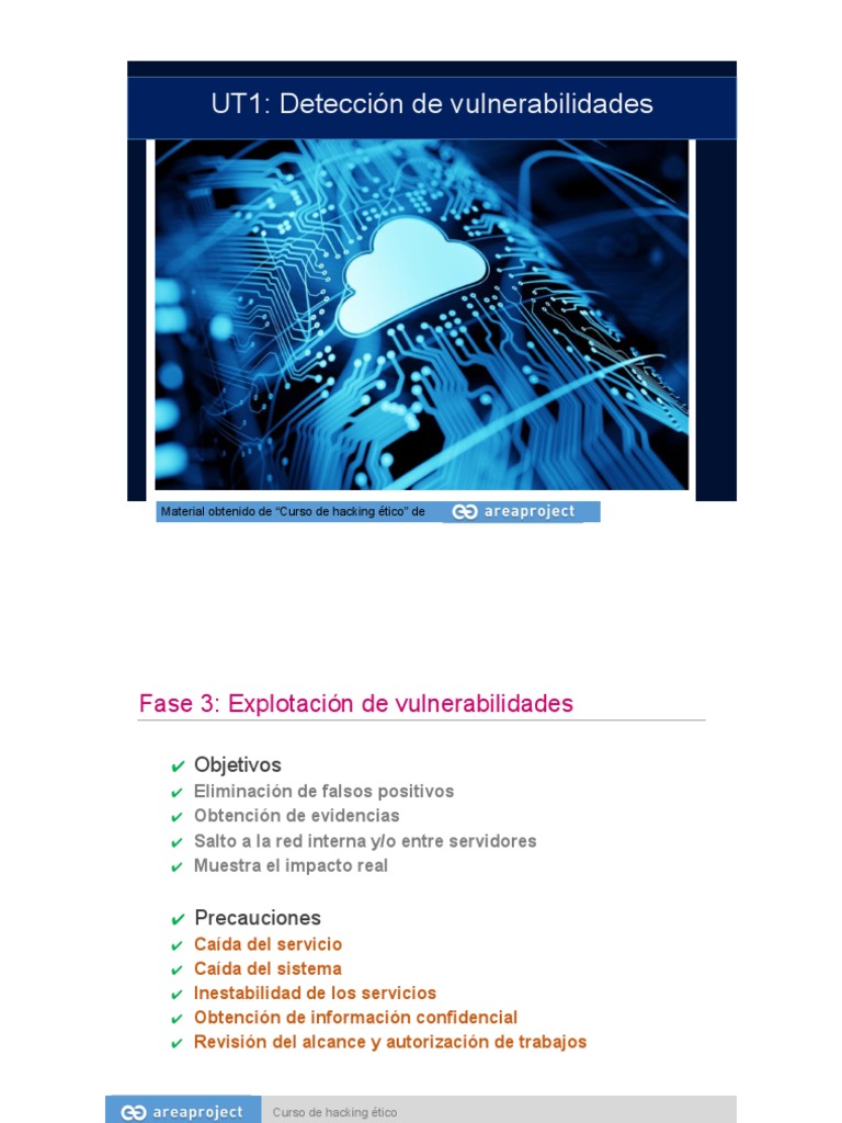UT1.3 Fase3 Explotacion-1 | Descargar gratis PDF | Explotar (Seguridad Informática) | Interfaz ...