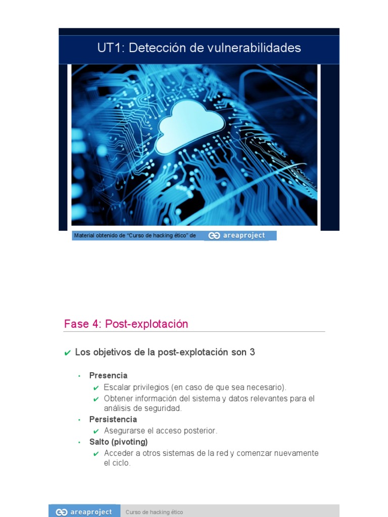 UT1.4 Fase4 PostExplotacion | PDF | Informática | Comunicación segura