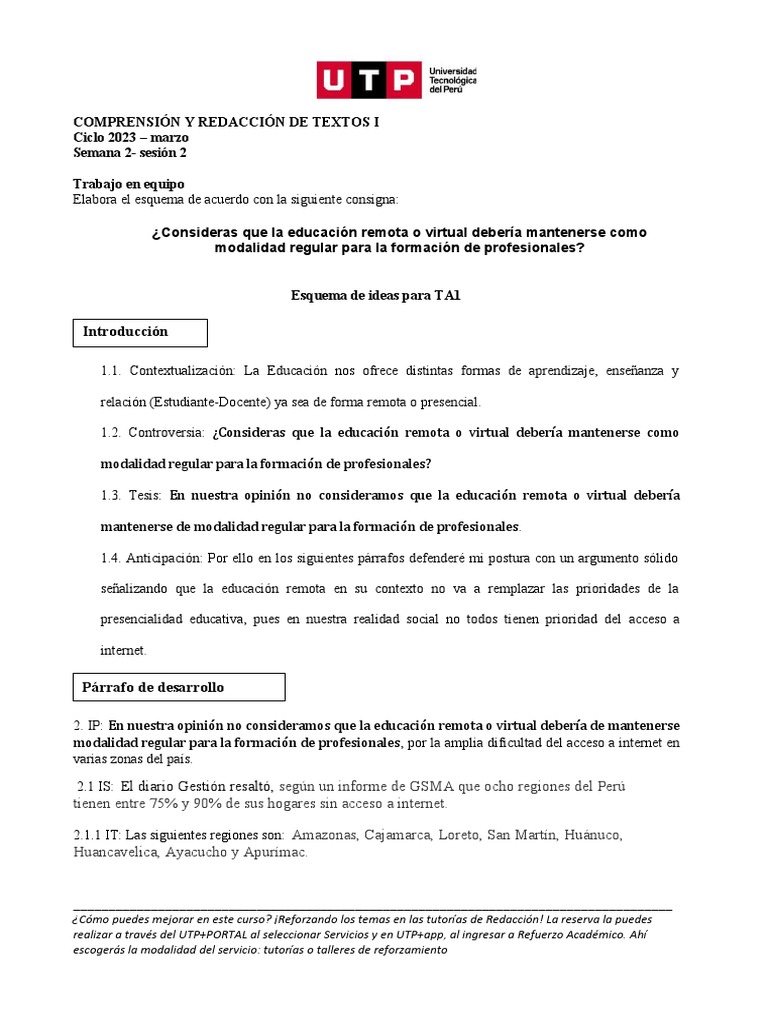 Sesion 2 - Compresion y Redaccion | PDF | Internet