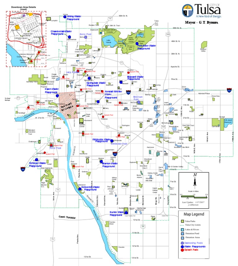 Tulsa Splash Pads Map | PDF