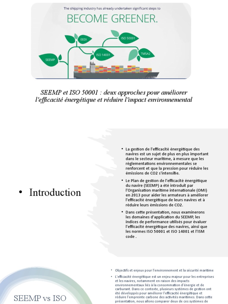 Seemp Et Iso 50001 | PDF | Gestion de l'énergie | Efficacité énergétique