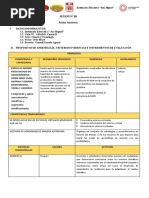 SESIÓN DE APRENDIZAJE Mruv | PDF | Evaluación | Entorno natural