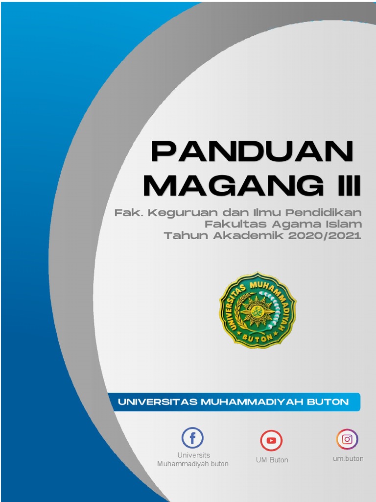 Buku Panduan Magang III UM. Buton | PDF | Karier & Perkembangan