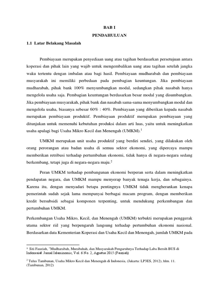 Bab I Proposal | PDF